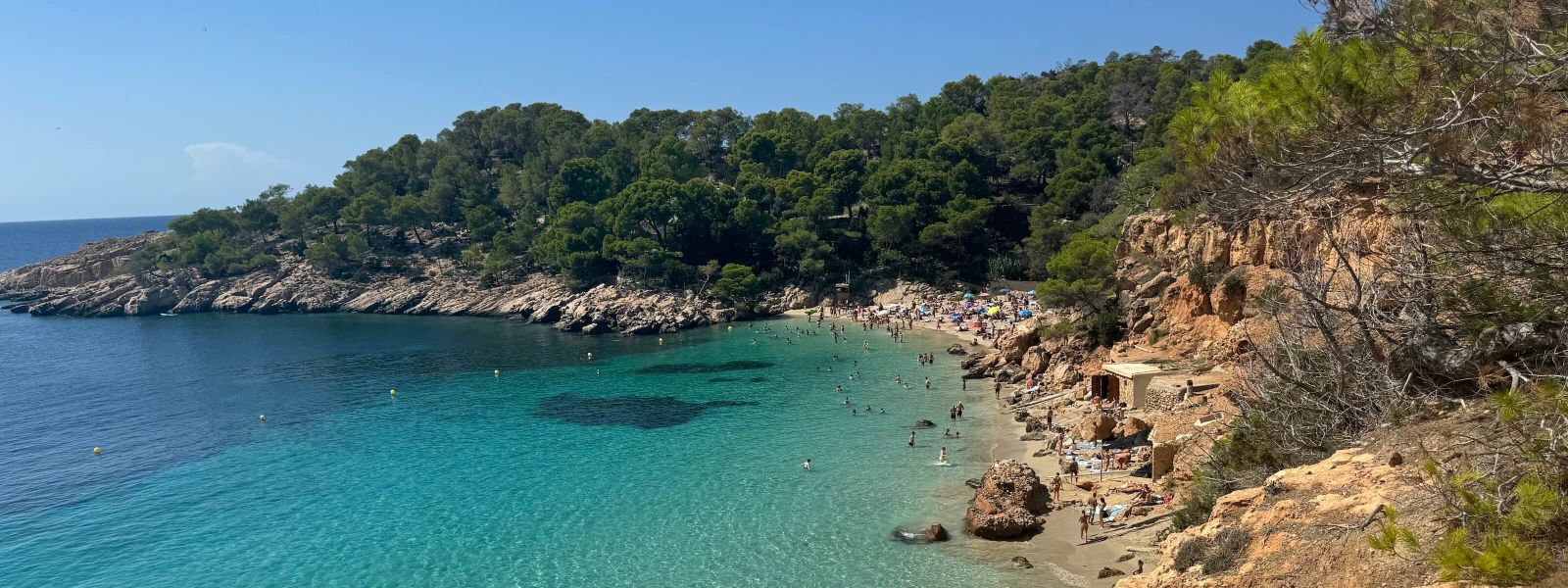Calas Salada e Saladeta - duas praias imperdíveis em Ibiza