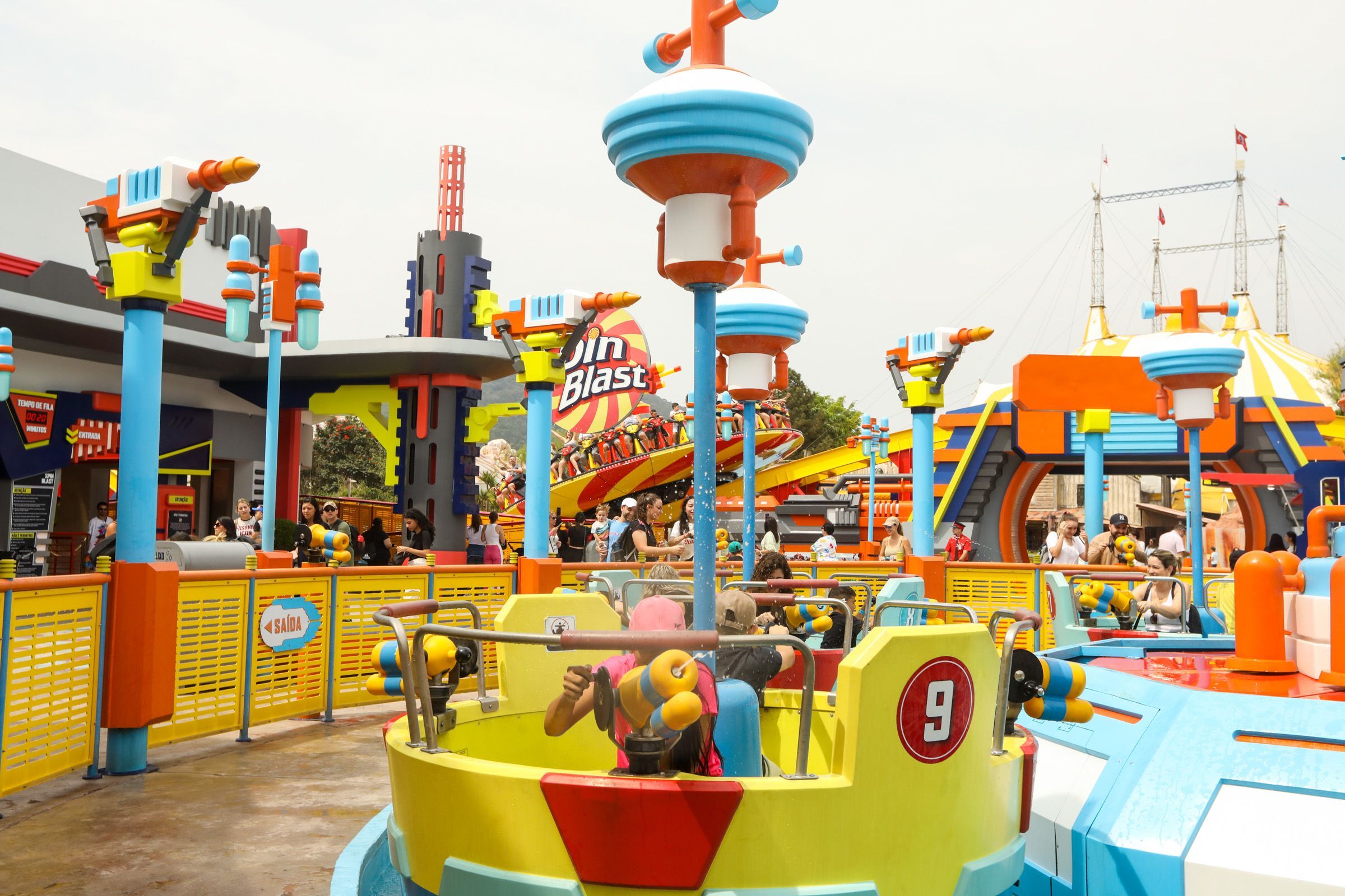 Mapa Beto Carrero – Detalhes de cada área temática do parque