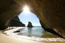 Coromandel e a Cathedral Cove