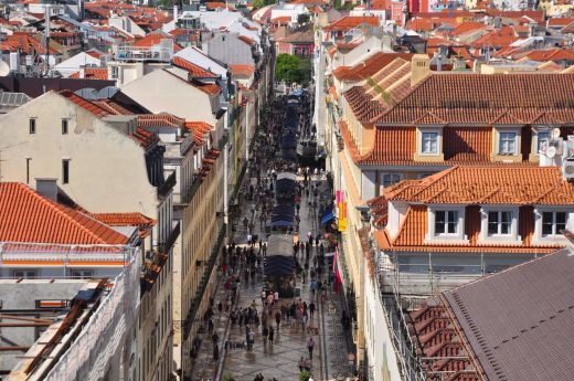 Rua Augusta - conheça a rua que é atração em Lisboa!