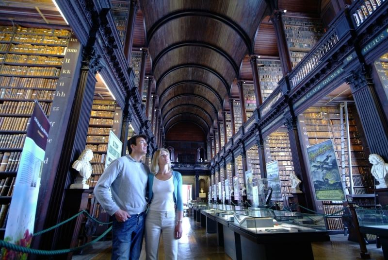 Trinity College Old Library & The Book of Kells Exhibition