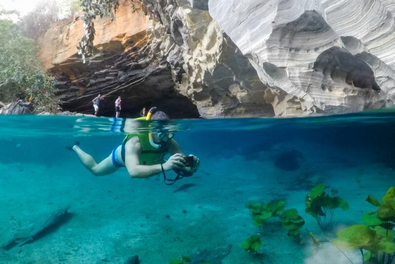 Gruta da Pratinha e Gruta Azul